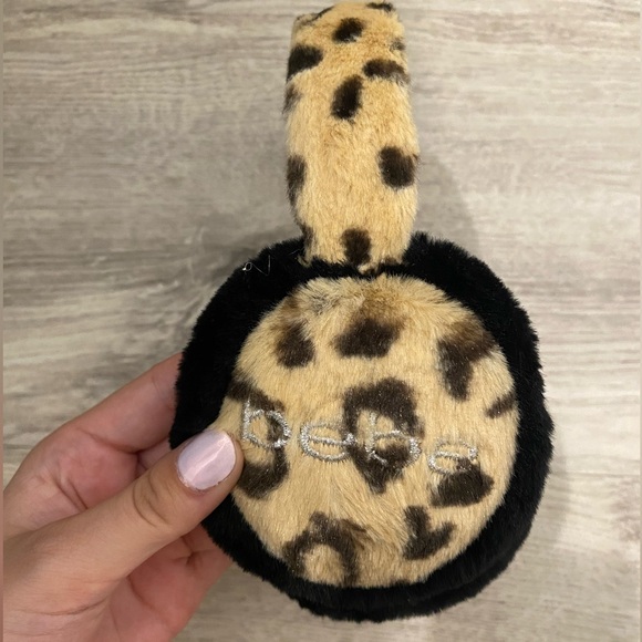 bebe | Accessories | Bebe New Leopard Print Ear Muffs | Poshmark